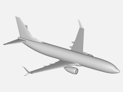 CFD on Boeing 737 Aircraft by ramsharma | SimScale