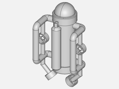 Underwater Remotely Operated Vehicle (UROV) by attar_raza | SimScale