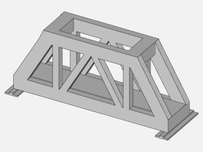 Howe Truss FEA by oemerald | SimScale