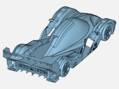 LMP hypercar Proyect 1 by eportales | SimScale