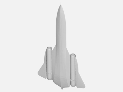 SR71 Initial Simulation 2 by eewing | SimScale