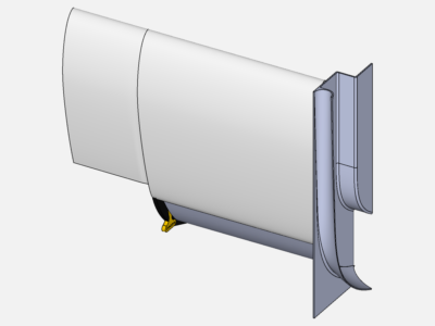 FSAE rear wing practice by sten5872 | SimScale
