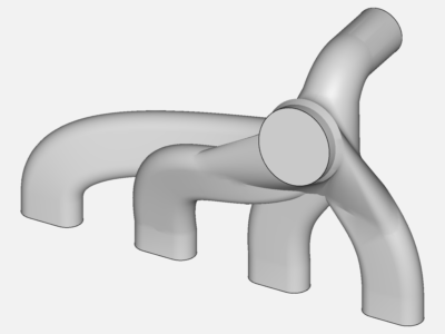 m111 turbo header sc by mproducts | SimScale