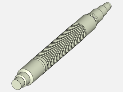 Basic APFSDS Long-Rod Penetrator by D_Armistead | SimScale