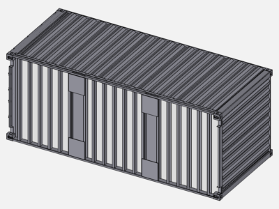 Container - Copy by aermont | SimScale