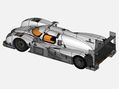 lmp2 car by qgignac | SimScale