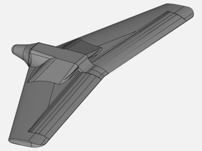 rc swept wing by quinnsimulates | SimScale