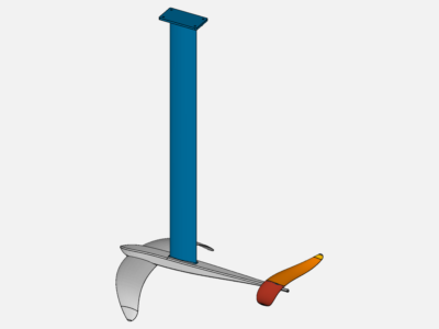 Hydrofoil - Copy by mbozicnik | SimScale