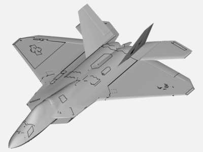 F-22 Raptor CFD Analysis by mmckernan599 | SimScale...