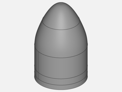 Unthreaded Bullet Shell by ashmitk | SimScale