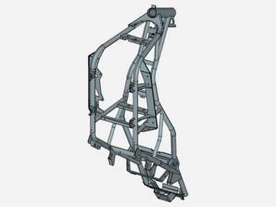 Modified Frame FEA by rojakboy | SimScale