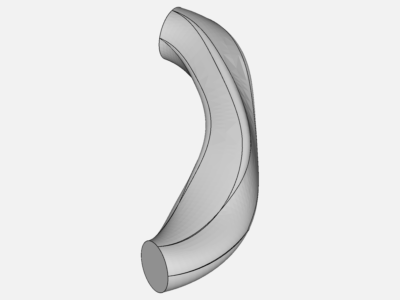 Constant cross sectional area pipe by fr3tles5 | SimScale