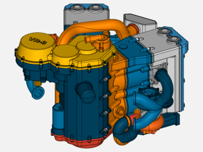 v4 engine by Adham_Sabr | SimScale