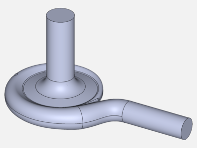 SimScale Pump Foundation Model Example Project by slaine | SimScale