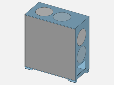 PC Case Air Flow by erichuang1 | SimScale...
