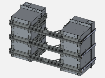 EV SL Battery Brackets by amohideen | SimScale