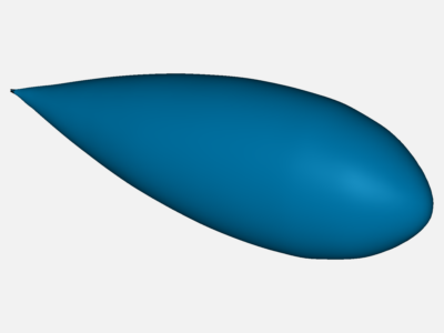 Teardrop shape by ap57017 | SimScale