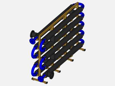 DOUBLE PIPE HEAT EXCHANER by pranita18 | SimScale