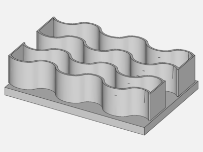 wavy fin by Carmenwong | SimScale