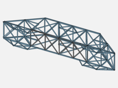 Truss - Copy by kashiyahanief1 | SimScale