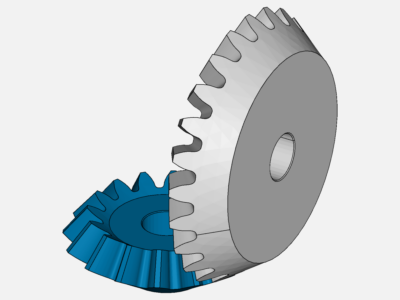 Dynamic Analysis of Gears by venkatesan | SimScale