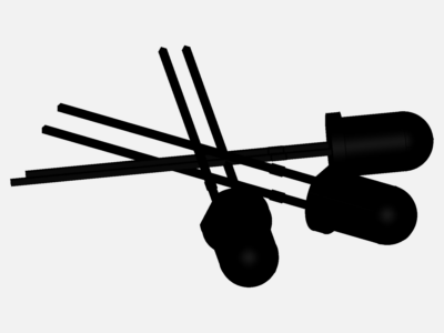 Green LED Thermal Simulation by mango21 | SimScale