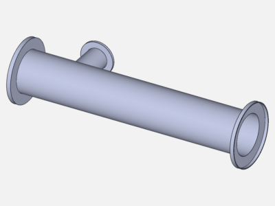 mixing tee by trupthipatil15 | SimScale