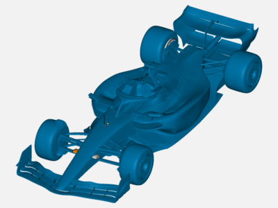 F1 aerodynamics by 2wsdewsde34 | SimScale