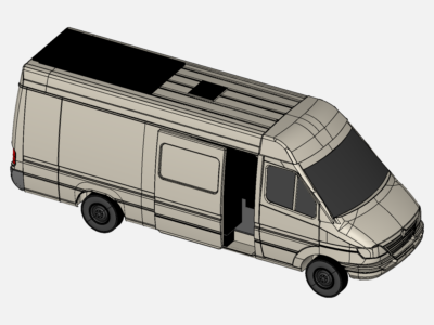 sprinter van cfd by s337961 | SimScale