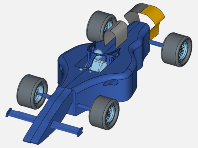 F1 car aerodynamics by TheDragons | SimScale