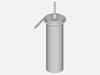 Liquid Rocket Engine Test 1 by NicTGA | SimScale