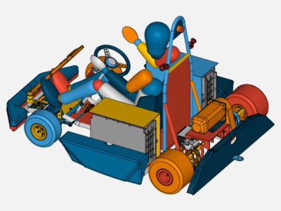 Go kart cfd by spattanayak | SimScale
