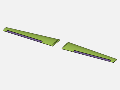 wing static by azrakonus | SimScale