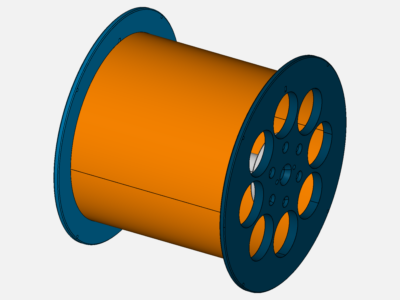 2nd Version of 6kg Metal Spool by ktee | SimScale