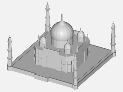 CFD Simulation around Taj Mahal Geometry (Building Aerody...