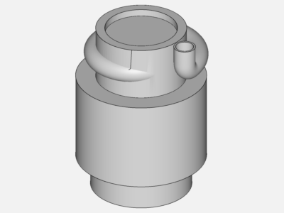 Coaxial Swirl Fuel Injector for Rocket Engine by ncsaba | SimScale