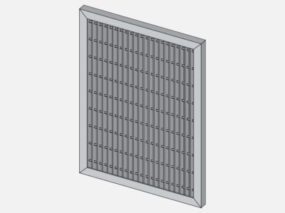 al grating with no cut out for knock off by jstith | SimScale