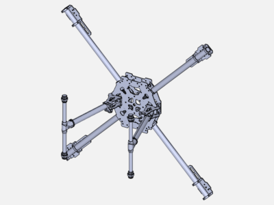 Deformation in Drone by techzboy01 | SimScale