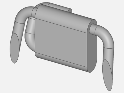 FSAE Muffler by pwagner | SimScale