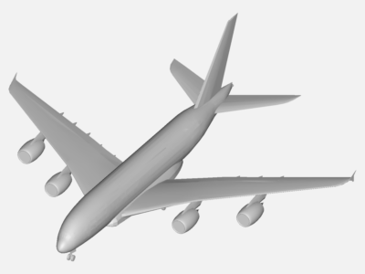 A380 Aerodynamic Simulation by autphonkan78 | SimScale...
