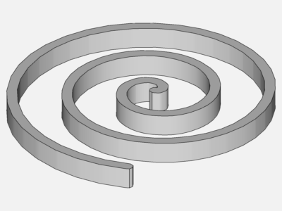 Spiral thing by 1155186101 | SimScale
