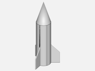 Model rocket sketch by Datau03 | SimScale