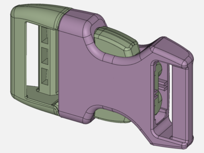 Snap buckle by alexpg | SimScale