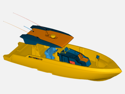 boat hydrodynamic - Copy by mmouallem | SimScale