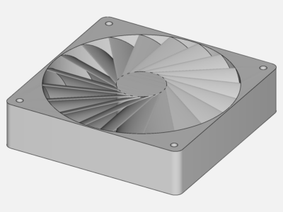 fan design v1 by scarlsten | SimScale
