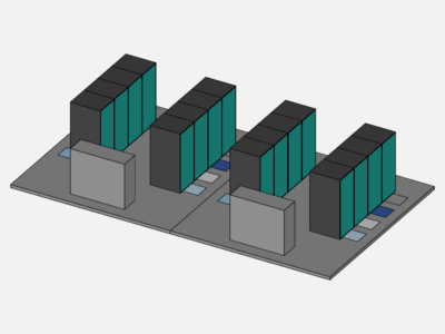DC 16rack 2 crac by nathan_dn | SimScale...