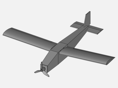 rc plane sim by psdhananjay | SimScale
