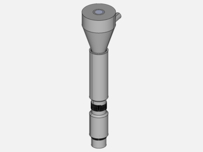 vortex tube design test by Rhannmah | SimScale