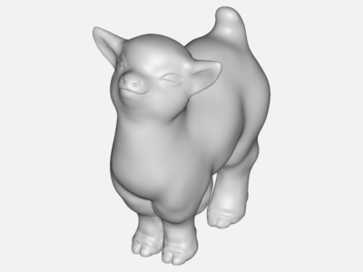 Aerodynamics of a Goat by BranislavP | SimScale
