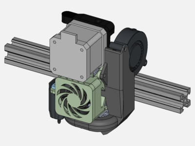 3D print blower by evanrolland06 | SimScale